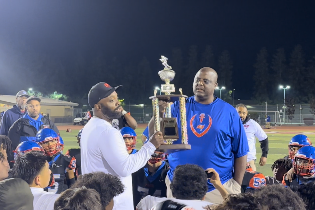 James Logan Football wins 880 trophy | Tri City Voice