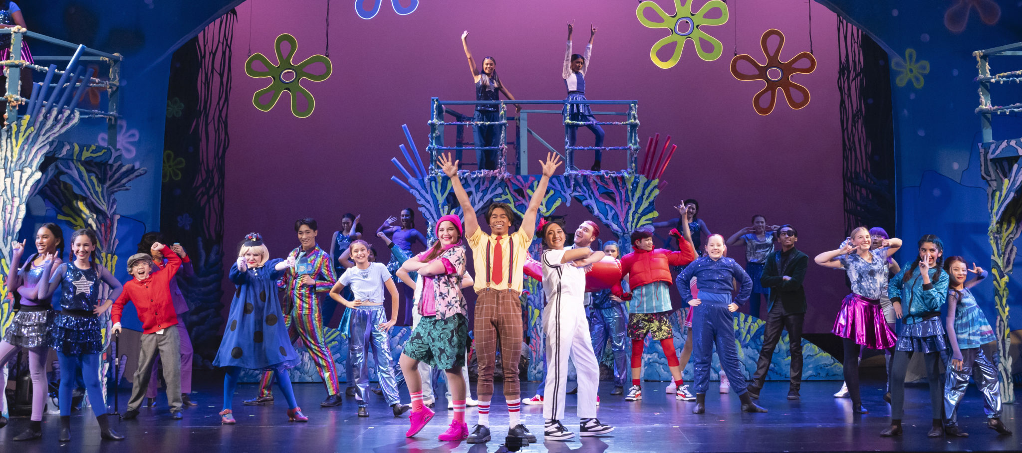 StarStruck Theatre’s ‘The SpongeBob SquarePants Musical’ depicts upbeat ...